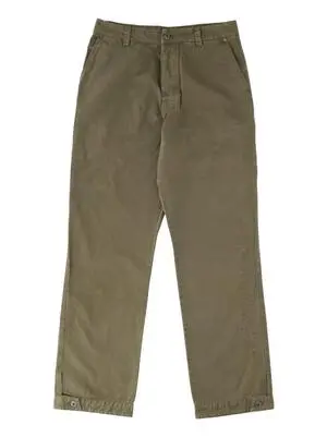 Off-White Gabardine Racing Staff Pants - No