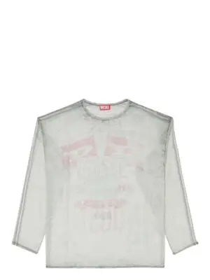 DIESEL® T-shirtt T-doublex-ls - Grey