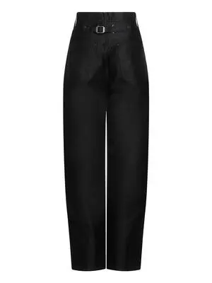 MAISON MARGIELA Loose Straight-leg Trousers - Black
