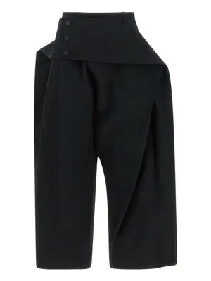 Issey Miyake Grainy Pants - Black