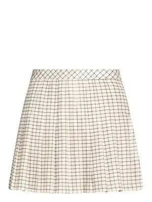 Tory Burch Plaid Pleated Skirt - No