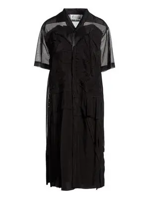 MAISON MARGIELA Minimal Tulle Shirt Dress