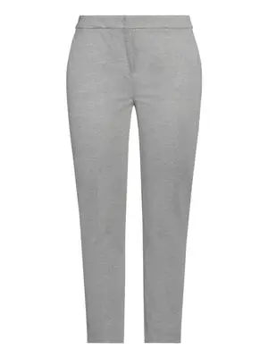 Max Mara Solid Colored Stretch Trousers - Grey