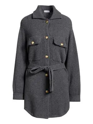 Brunello Cucinelli Midweight Knit Belted Jacket - No