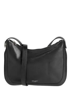 Saint Laurent Saint Laurent Cowhide Shoulder Bag Black