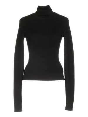Dolce & Gabbana High Neck Long Sleeve Knit - Black