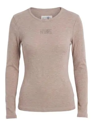 MAISON MARGIELA Ribbed-knit Crewneck Sweater - No