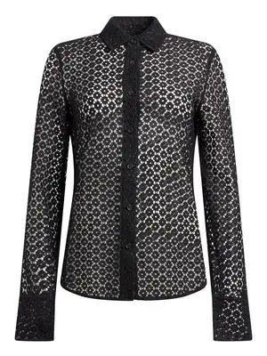 RAG & BONE Solidcolor Lace Shirt