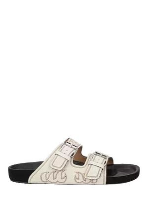 Isabel Marant Étoile Suede Flat Sandals - Grey