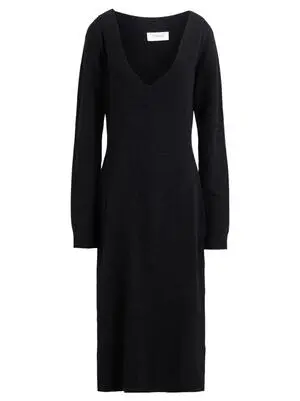 Sportmax Bodycon Long-sleeve Knit Dress - Black