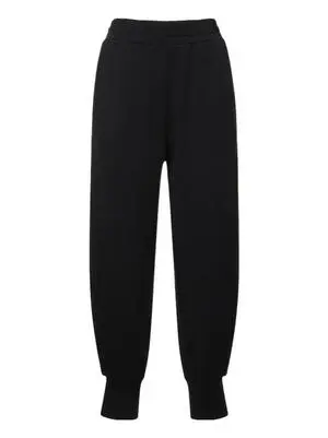 Varley Wide Pants With Ribbed Hem - Black