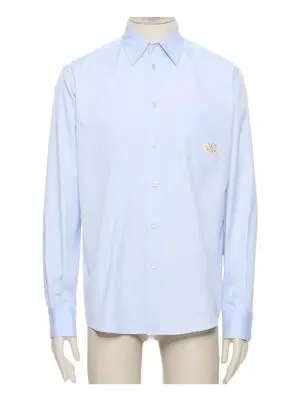 VALENTINO Valentino Butterfly Embroidered Long-Sleeve Shirt