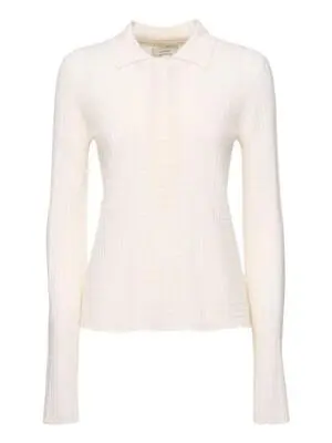 LOULOU DE SAISON LouLou De Saison Long-Sleeved Polo Pullover