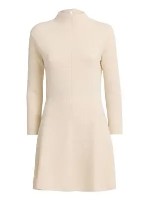 Magda Butrym Long-sleeve Dress With High Neck - No