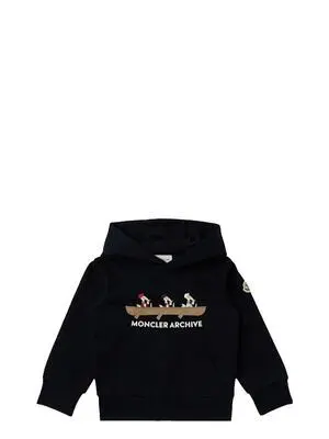 Moncler Hooded Long Sleeve Pullover - No