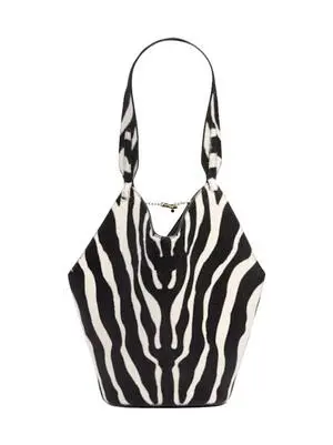 Khaite Tote With Double Handles And V-shape - Black