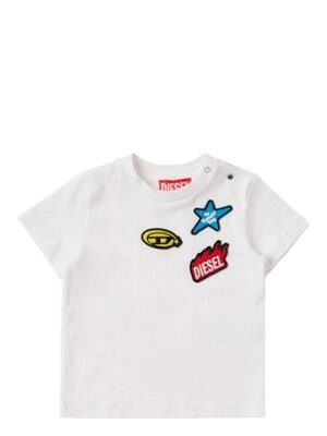 DIESEL® Crewneck Patch Top - No