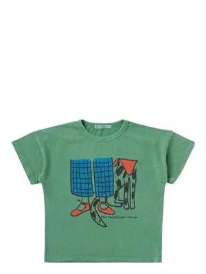 BOBO CHOSES Crewneck Printed Top - No