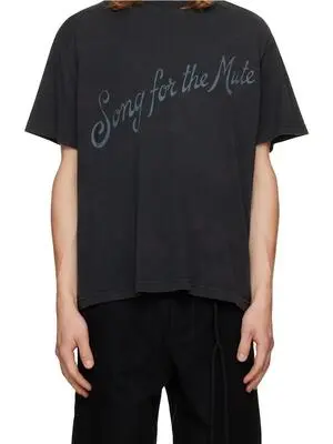 SONG FOR THE MUTE T Shirt - Black