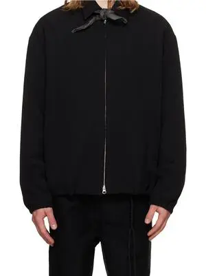 SONG FOR THE MUTE Logo Casual Jacket - Black