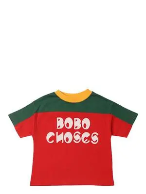 BOBO CHOSES Minimal Print Top - Red