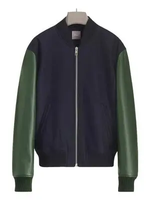 Dior Varsity Jacket With Embroidered Details - No