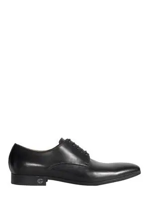Gucci Double G Lace-up Shoe - Black