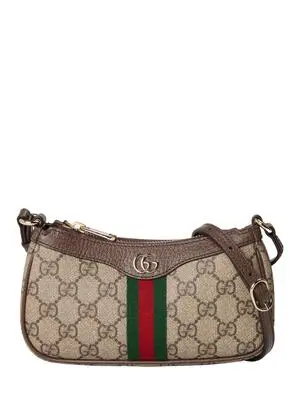 Gucci Monogram Patterned Shoulder Bag Multicolor