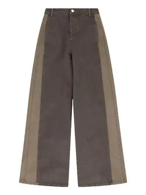 EMPORIO ARMANI Emporio Armani Five-Pocket Wide-Leg Jeans