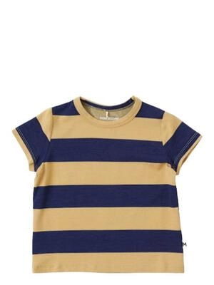 MINI RODINI Colorblock Striped T-shirt - Nude