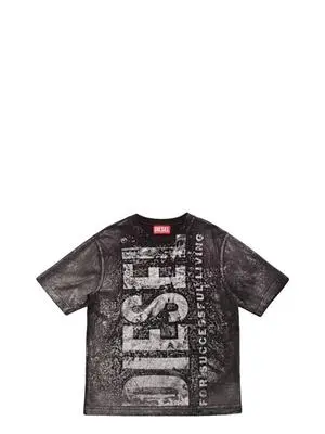 DIESEL® Printed Graphic T-shirt - Black