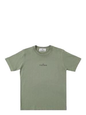 Stone Island Print Tshirt - Gray