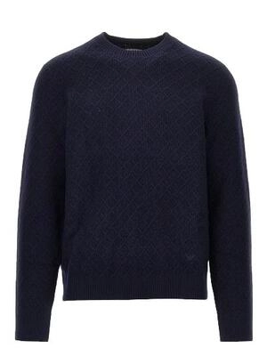Emporio Armani Crew Neck Sweater - Black