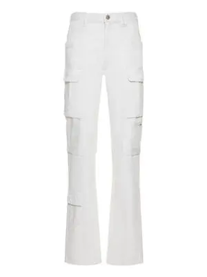 Isabel Marant Étoile High-waisted Straight-leg Cargo Pants - No