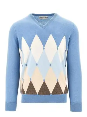 BALLANTYNE Cashmere Sweater - Blue