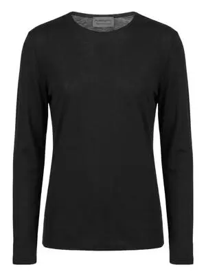 PUROTATTO Long-sleeve T-shirt - Black