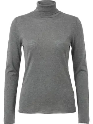 PUROTATTO Roll-neck Long-sleeve Sweater - No