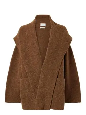 LAUREN MANOOGIAN Alpaca And Wool-blend Coat - Brown