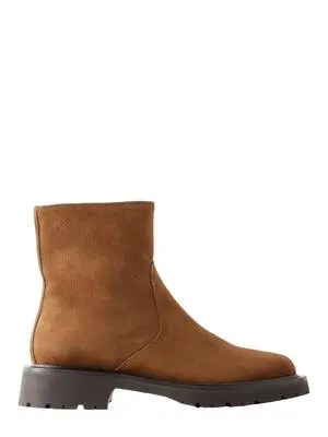 Legres 61 Suede Ankle Boots - Brown