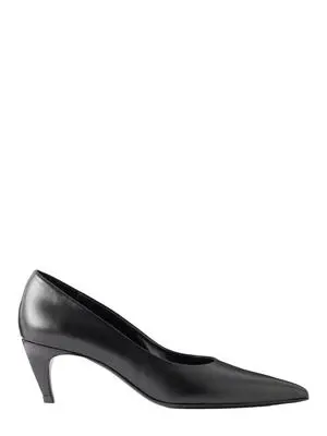 JUDE Blade 60 Leather Pumps - Black