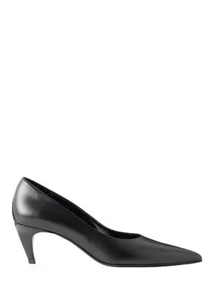 JUDE Blade 60 Leather Pumps - Black