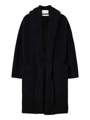 LAUREN MANOOGIAN Alpaca-blend Coat - Black