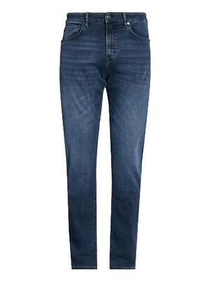 BOSS Cotton Blend Skinny Jeans - Blue