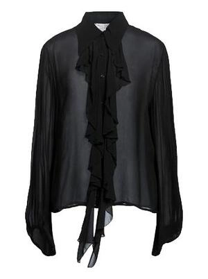 MANILA GRACE Woman Shirt Black Size 4 Viscose