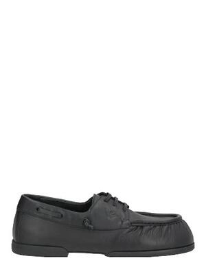 Emporio Armani Loafers Size Calfskin - Black