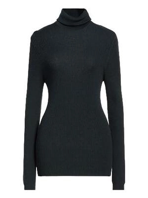 Crossley Turtleneck Charcoal Size Virgin Wool - Grey