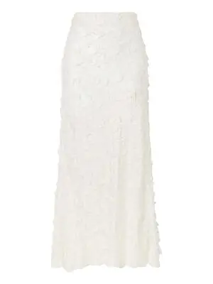 GABRIELA HEARST GABRIELA HEARST Frei Fil Coupè Silk And Wool-Blend Maxi Skirt
