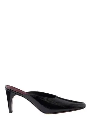NEOUS 80 Leather Pumps - Black