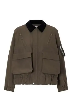 SACAI Cotton-blend Shell Jacket