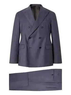 SLOWEAR Wool Woven Blazer Jacket - Gray